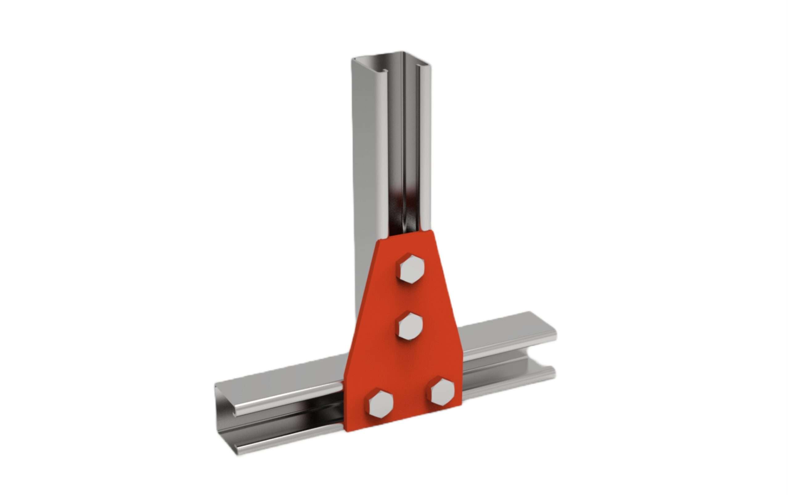 4 HOLE V PLATE FLAT BRACKET - RS Fasteners UK